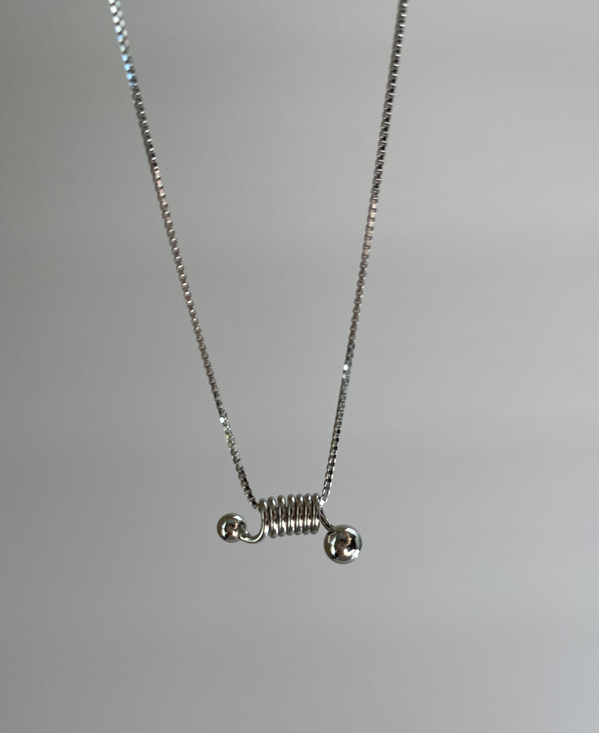 Solenoid Necklace/electromagnetic Necklace/steminist Necklace/gift for ...