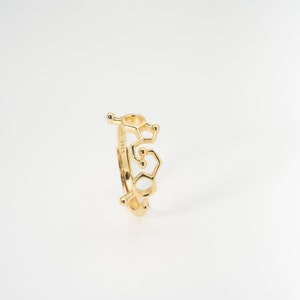 Serotonin and Dopamine Ring/science Ring/science Jewelry/happy Ring ...