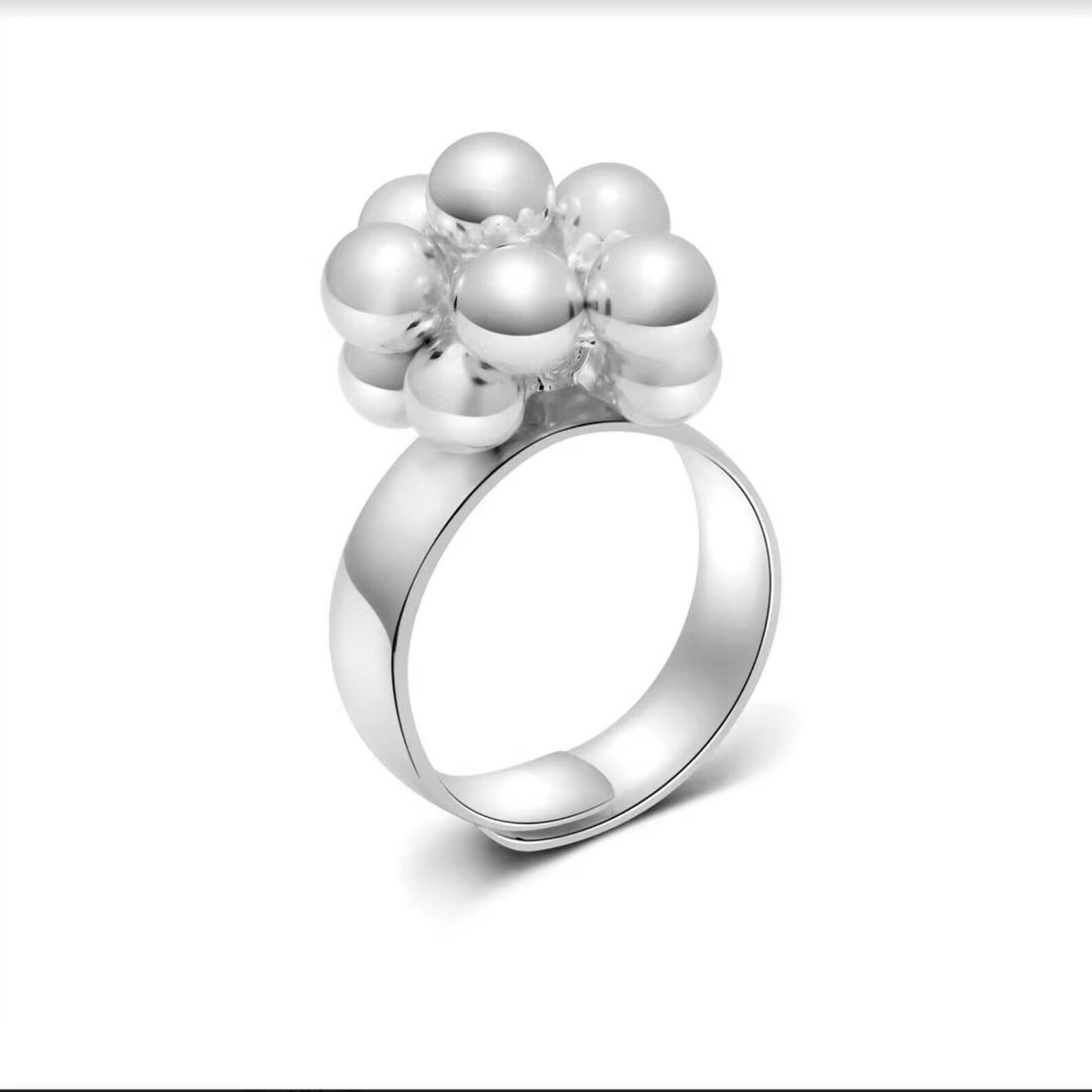 Silver Nucleus Ring/chemistry Ring/science Gift/ Chemistry Gift/gift ...