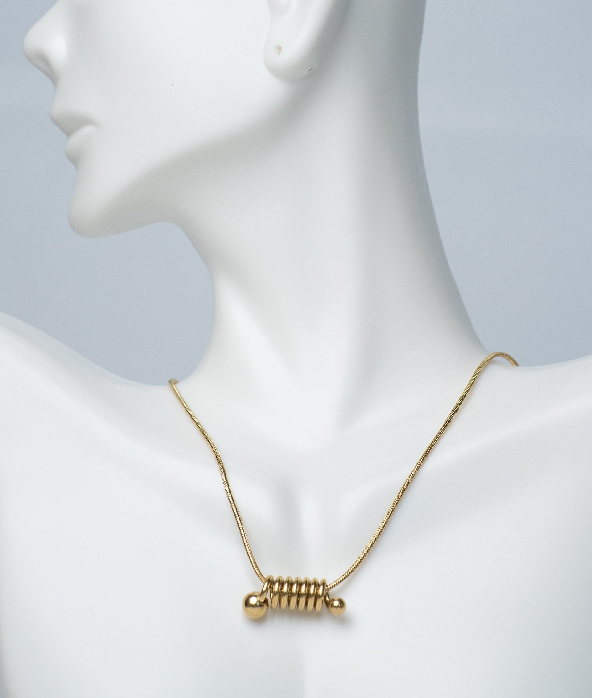 Solenoid Necklace/electromagnetic Necklace/steminist Necklace/gift for ...