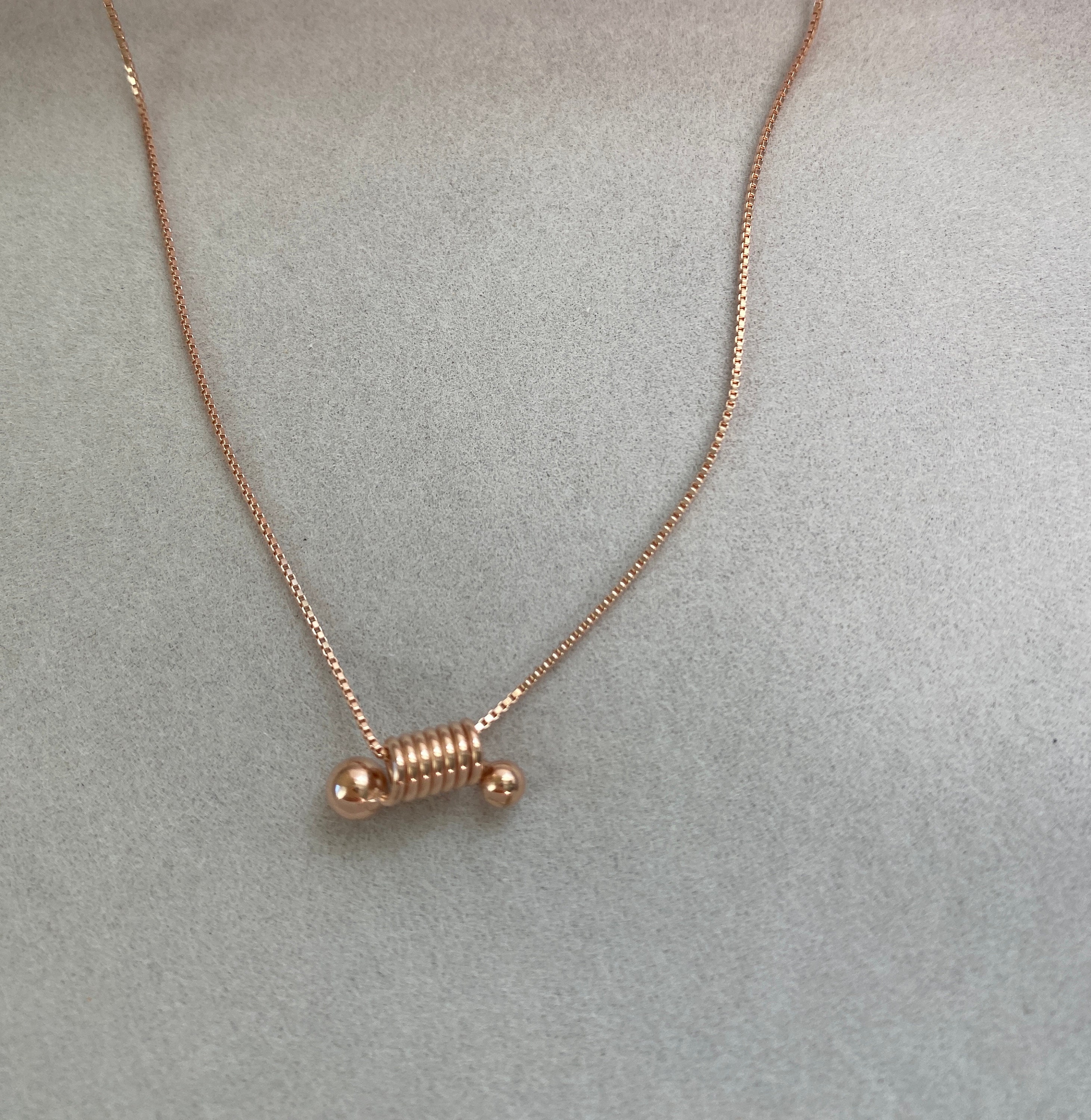 Solenoid Necklace/electromagnetic Necklace/steminist Necklace/gift for ...