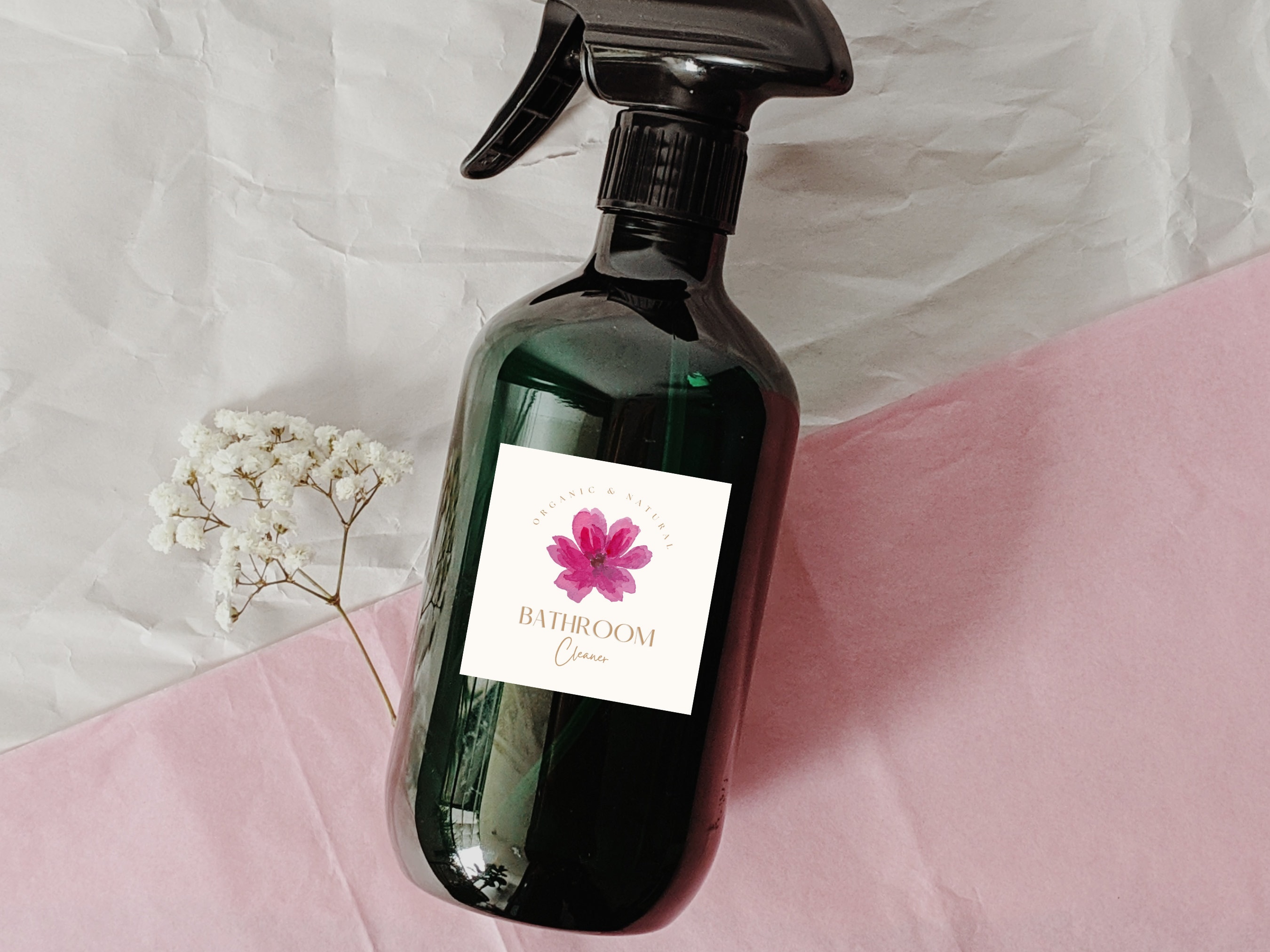 Printable Cleaning Labels for Home Organization, Homemade Cleaning ...