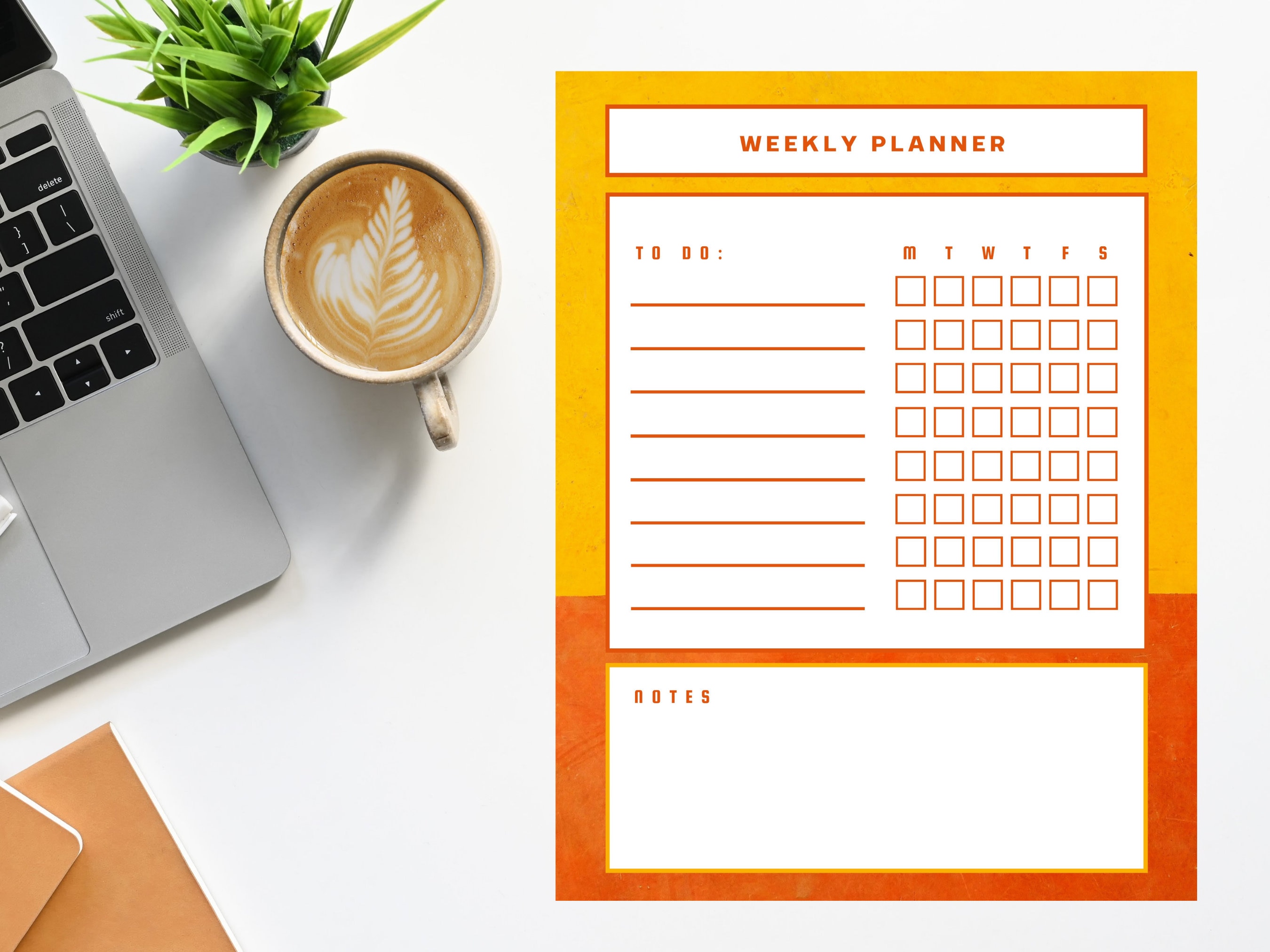 Basic Daily Planner Men's Weekly to Do List Stylish - Etsy