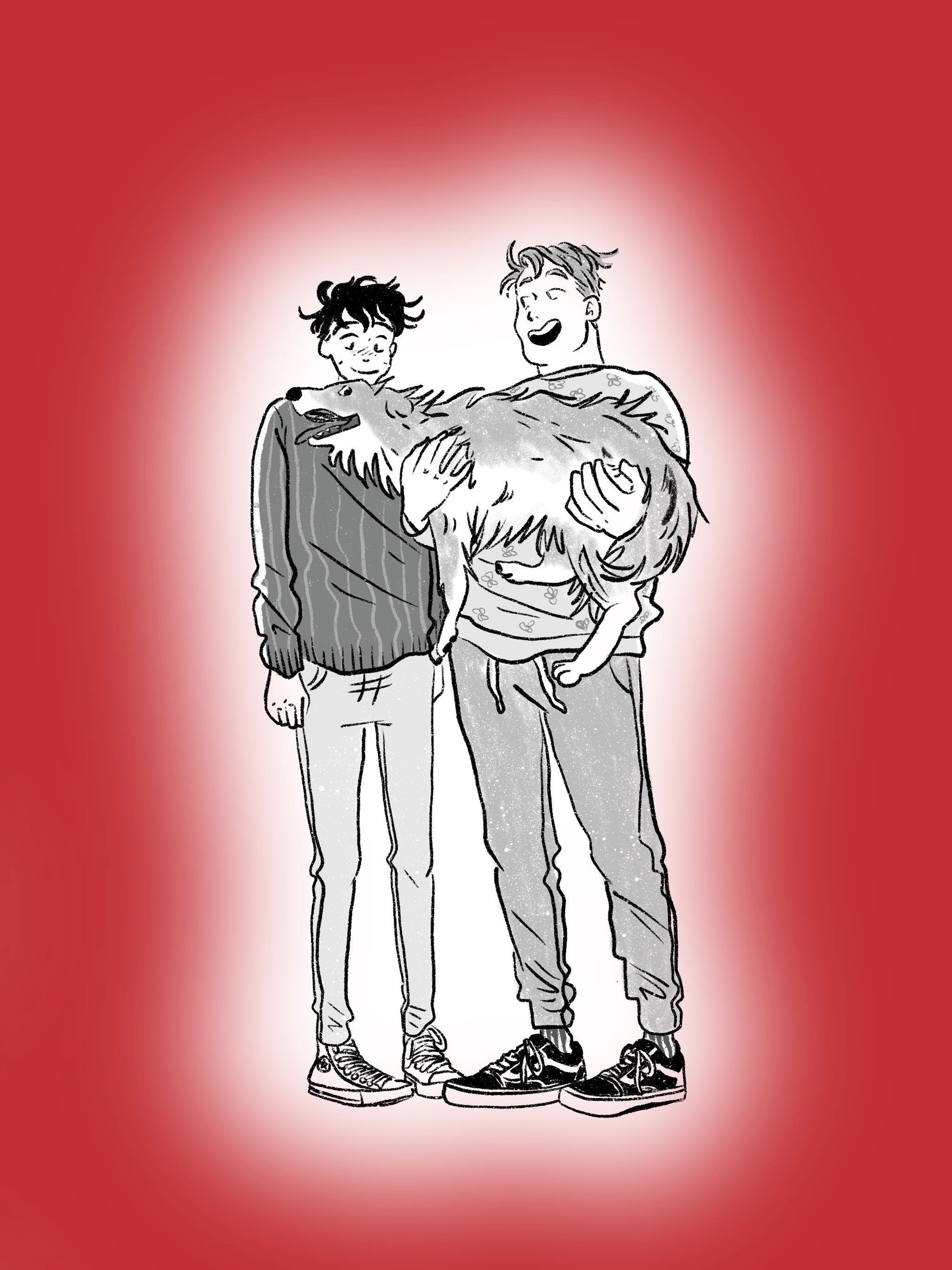 Heartstopper - Nick, Charlie, and Nellie - Etsy UK