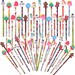 Christmas / Holiday Theme Pencils With Erasers - Etsy