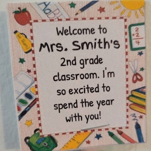 Personalized Back to School Pencil Pack, Classroom Favors or Gifts ...