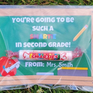 Back to School Smartie Favor Bags, Back to School Favors - Etsy