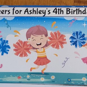 Cheerleader or Cheerleading Party Favors. 1 Bag (1 Child) Includes 8 ...