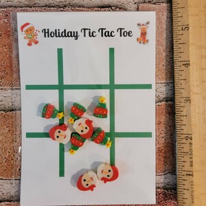 Christmas Tic Tac Toe Favors, Kids Stocking Stuffer, Non-candy Stocking ...