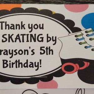 Rollerblading or Roller Skating Theme Favors 1 Bag (1 Child) Includes 8 ...