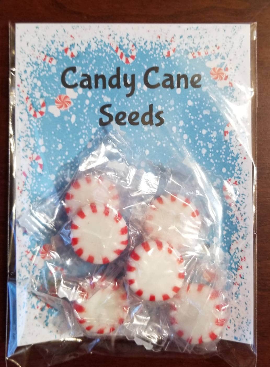 Candy Cane Seeds Candy Cane Stocking Stuffer Christmas - Etsy