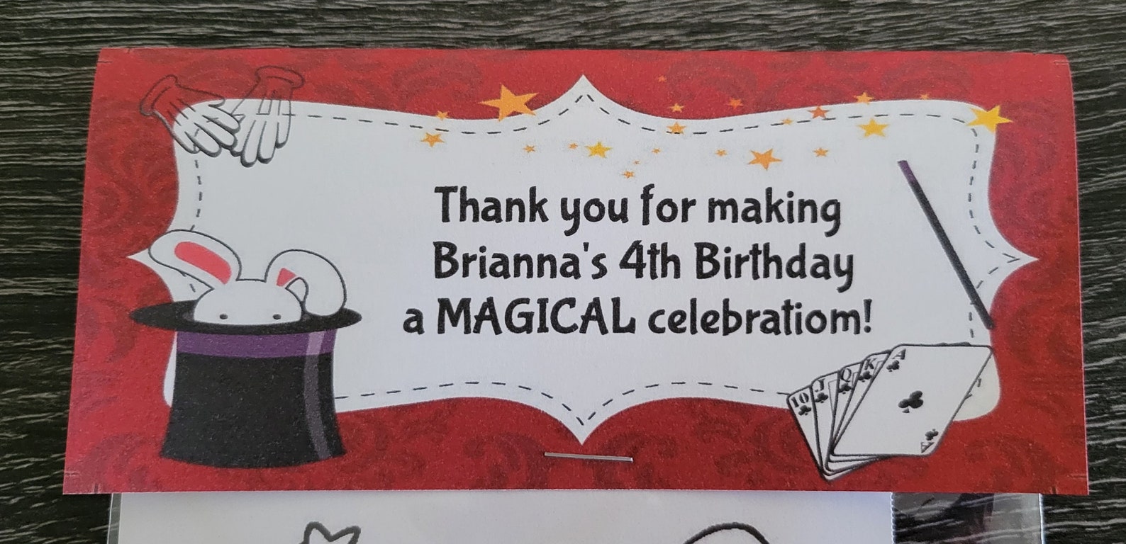 Magic Theme Play-doh Party Favor Bags, Magic Party Favors - Etsy