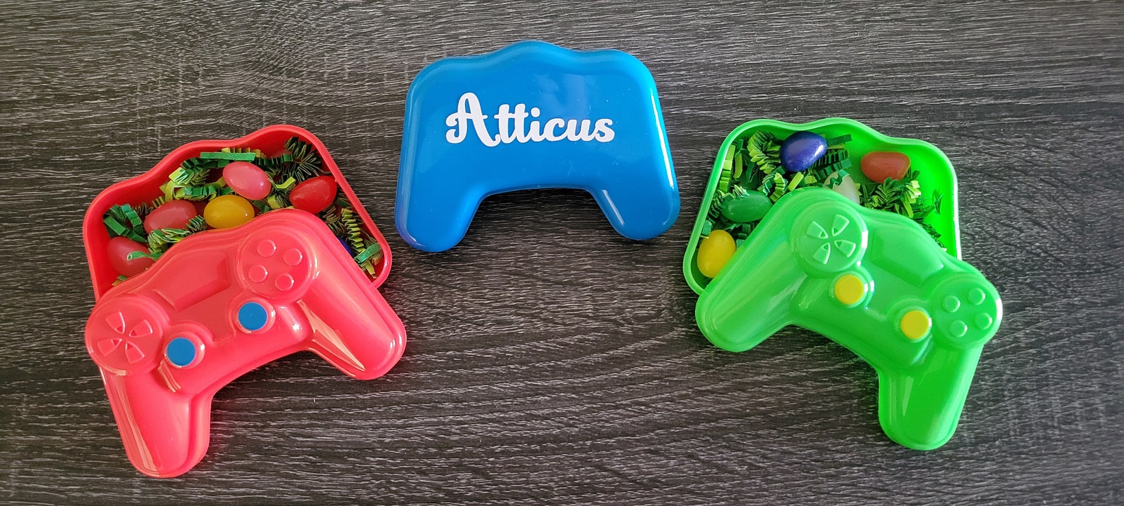 Personalized Game Controller Easter Egg Containers, Easter Basket ...