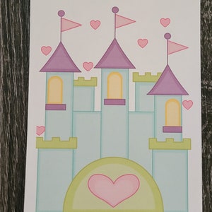 Princess Sidewalk Chalk Favors, Princess Party Favors, Princess Castle ...