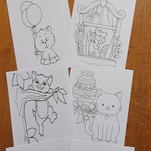 Cat or Kitten Theme Party Favor Bags. 1 Bag (1 Child) Includes 8-4x6 ...