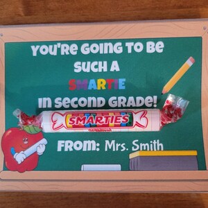 Back to School Smartie Favor Bags, Back to School Favors - Etsy