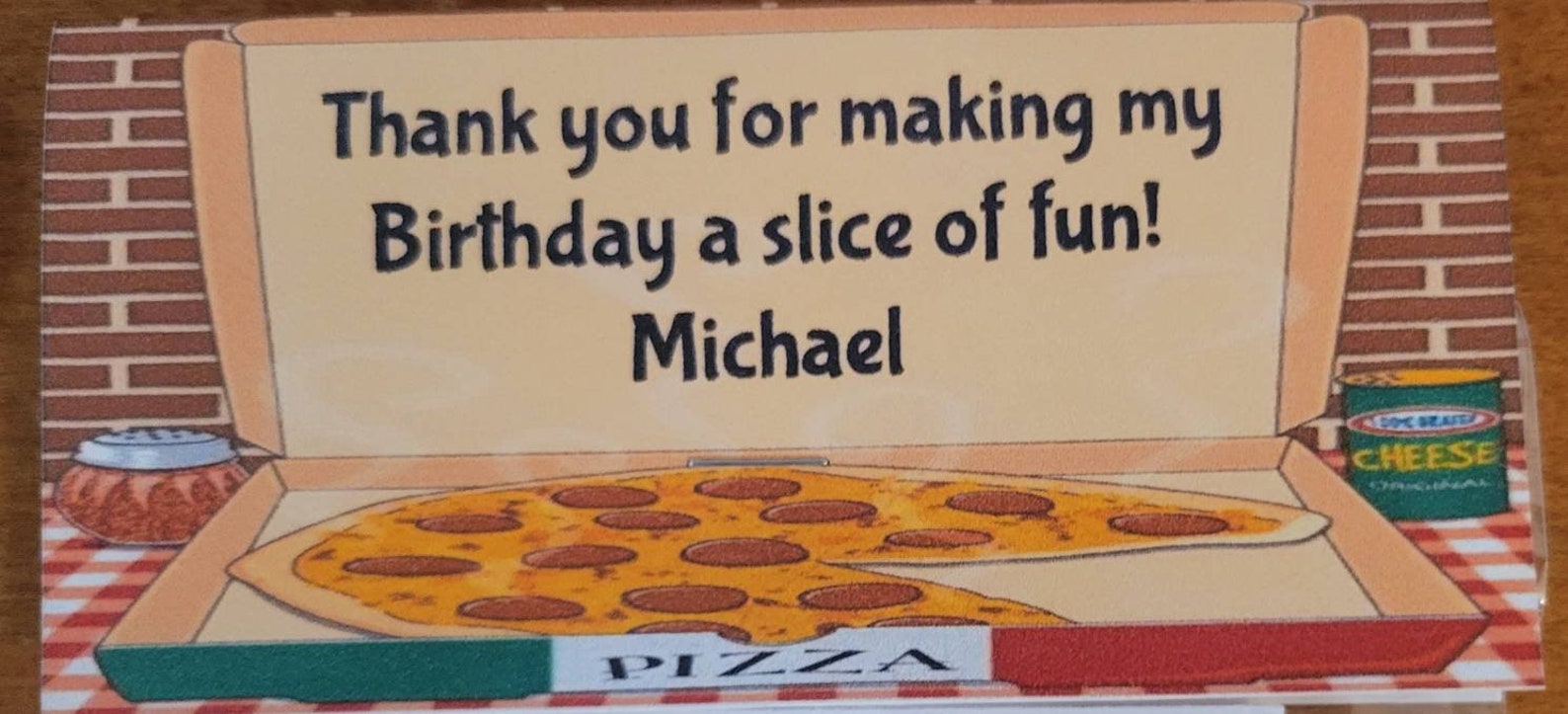 Pizza Slice of Fun Party Favors. 1 Bag 1 Child Includes - Etsy