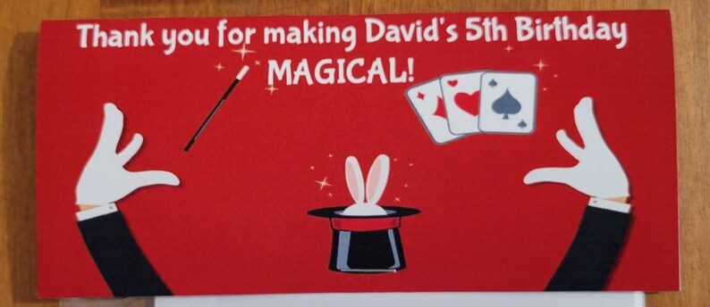 Magic Theme Party Favor Bags. 1 Bag 1 Child Includes 8-4x6 - Etsy