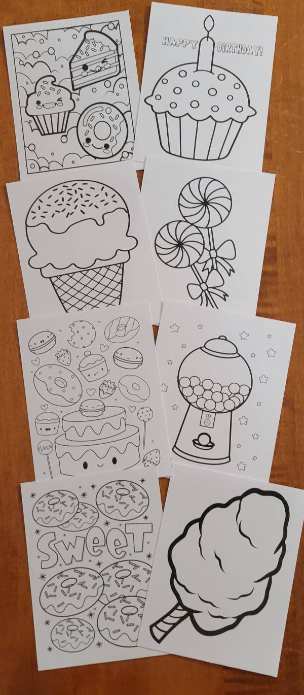 Two Sweet or Sweets Party Favors. 1 Bag (1 Child) Includes 8-4x6 Cards ...