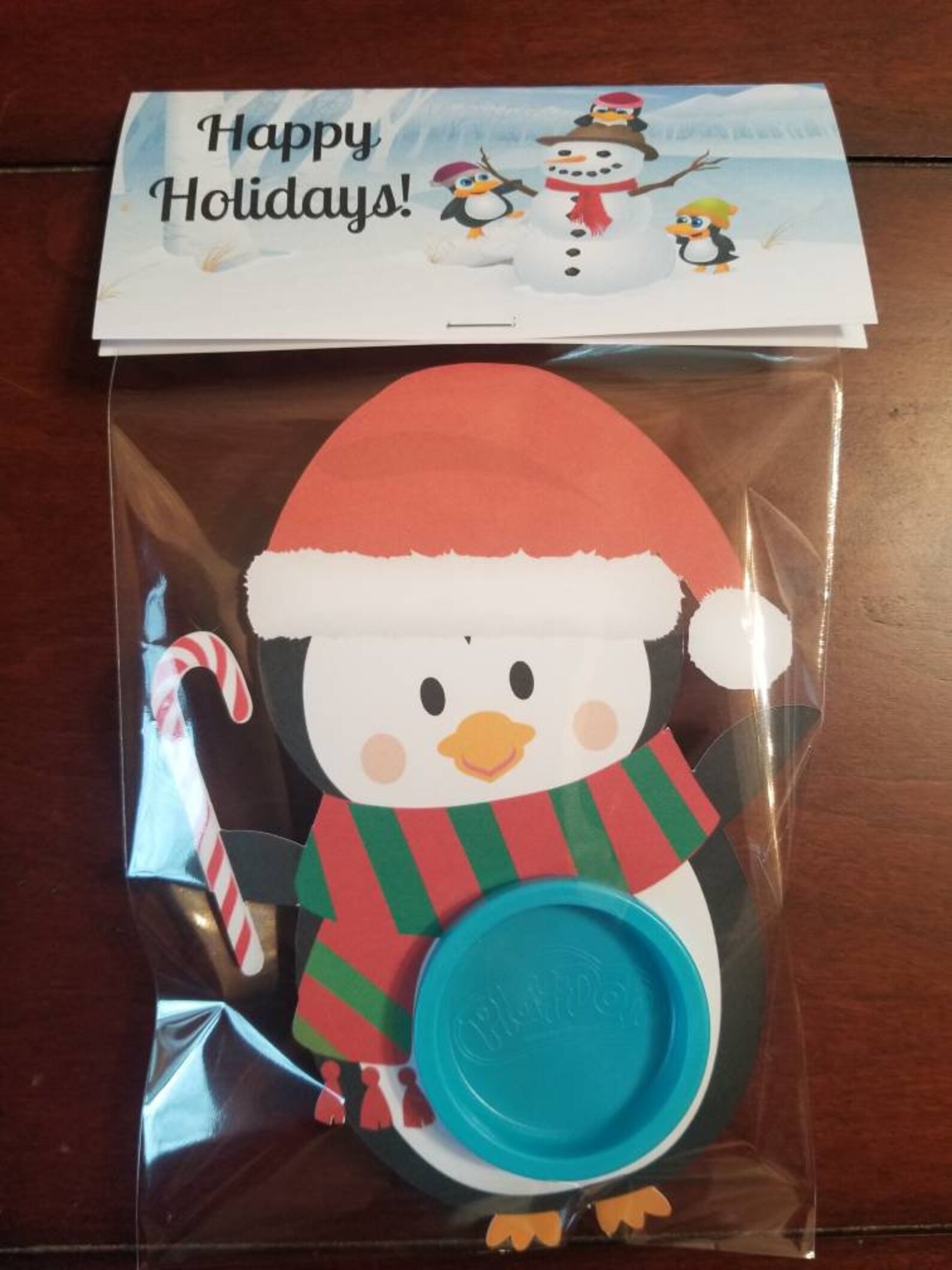 Play-doh Christmas Card Holders, Kids Stocking Stuffer, Christmas ...