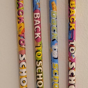 Personalized Back to School Pencil Pack, Classroom Favors or Gifts ...