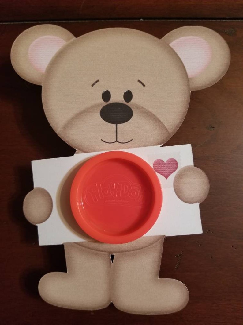 Valentine You Are the Doh-best, Play-doh Valentine Card Holders, Kids ...