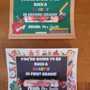Back to School Smartie Favor Bags, Back to School Favors - Etsy