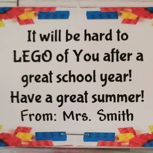 End of the School Year Classroom Gifts, Last Day of School Class Gift ...