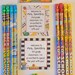 Personalized Back to School Pencil Pack, Classroom Favors or Gifts ...