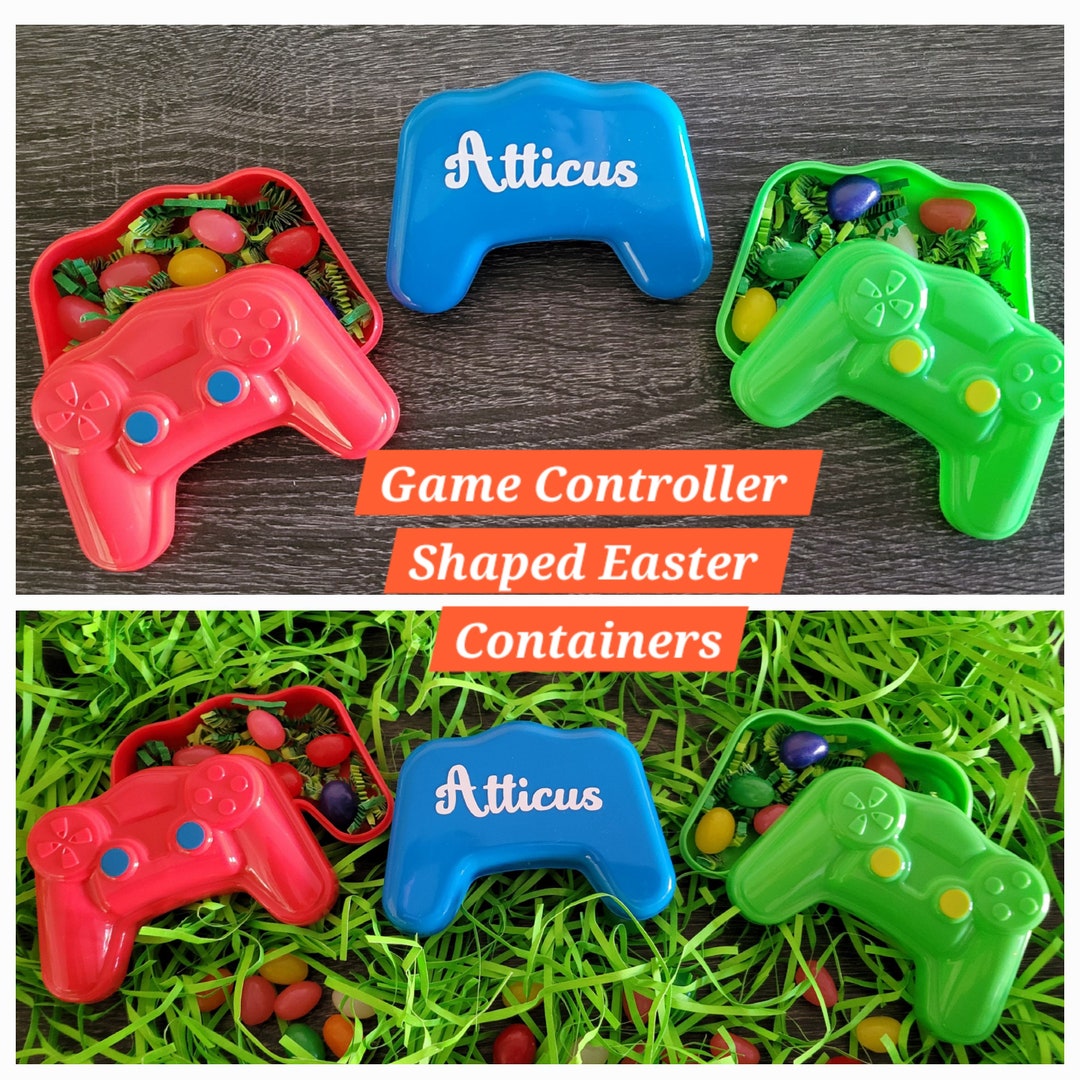 Personalized Game Controller Easter Egg Containers, Easter Basket ...