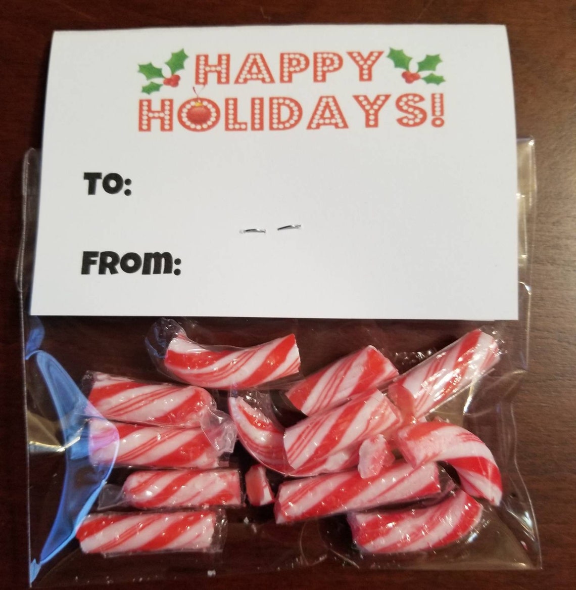 Candy Cane Puzzle Candy Cane Stocking Stuffer Christmas - Etsy