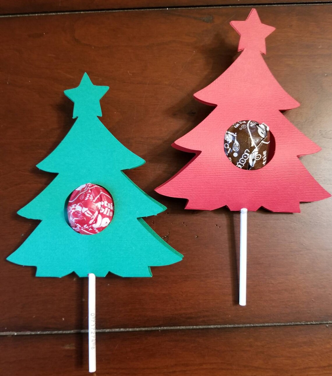 Christmas Tree Lollipops, Tree Lollipops Tootsie Lollipops, Tootsie ...