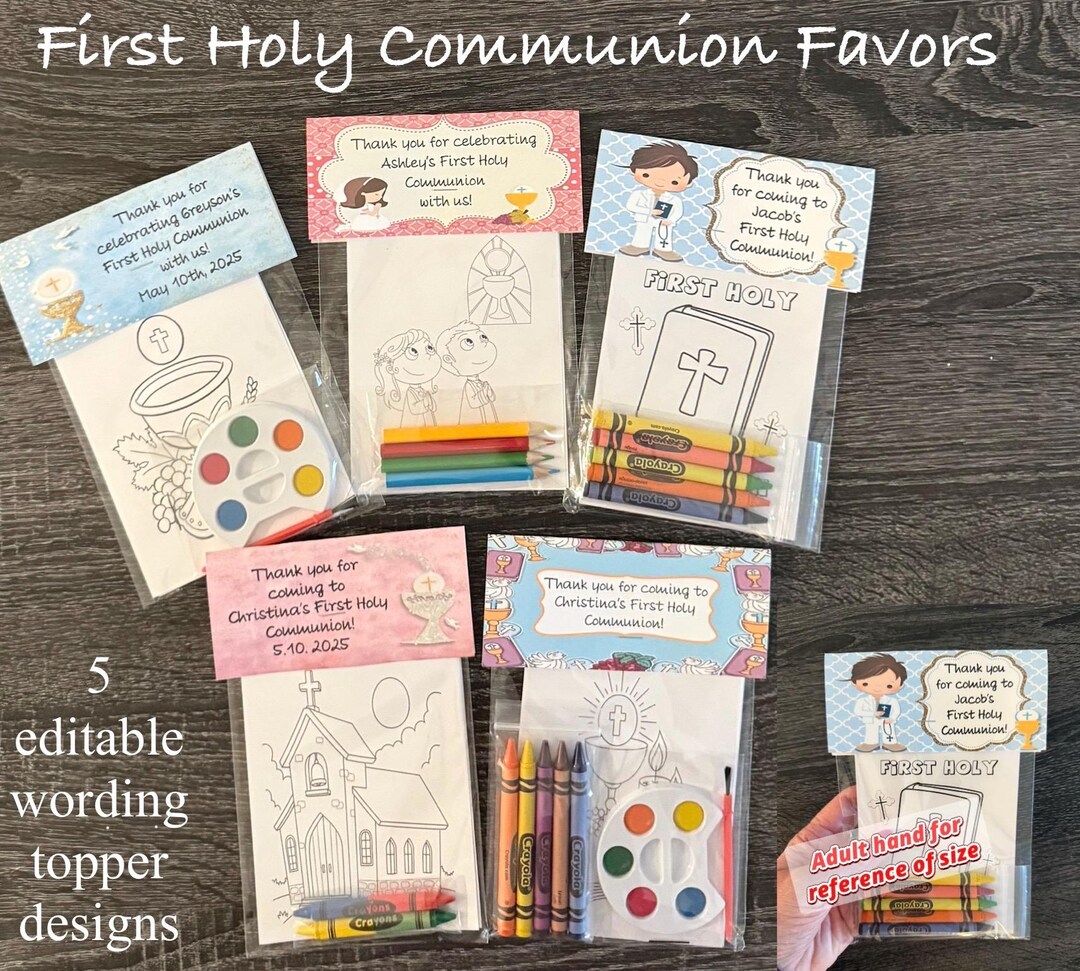 First Holy Communion, Holy Communion Party Favors, 1 Bag (1 Child ...