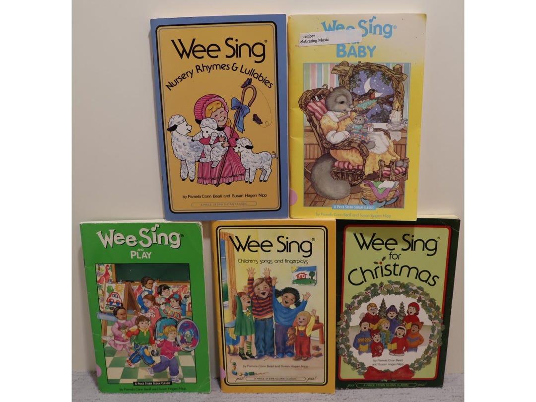 Wee Sing Childrens Song Books Pamela Conn Beall & Susan Hagen Nipp Lot ...