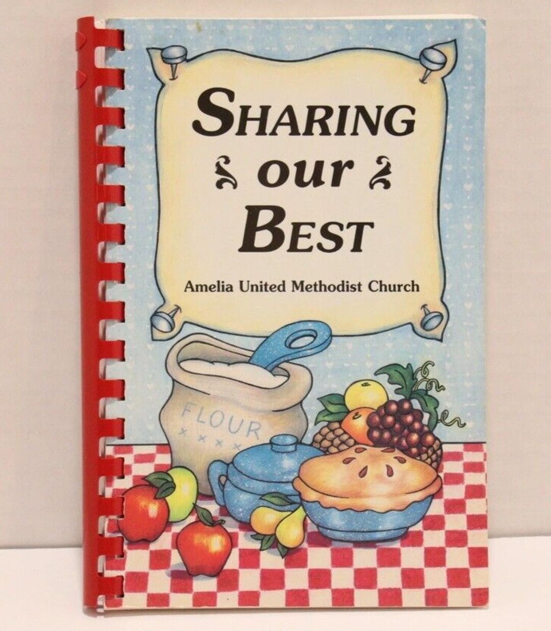 Amelia Ohio Church Cookbook, 1998 Spiral-bound Recipe Collection - Etsy