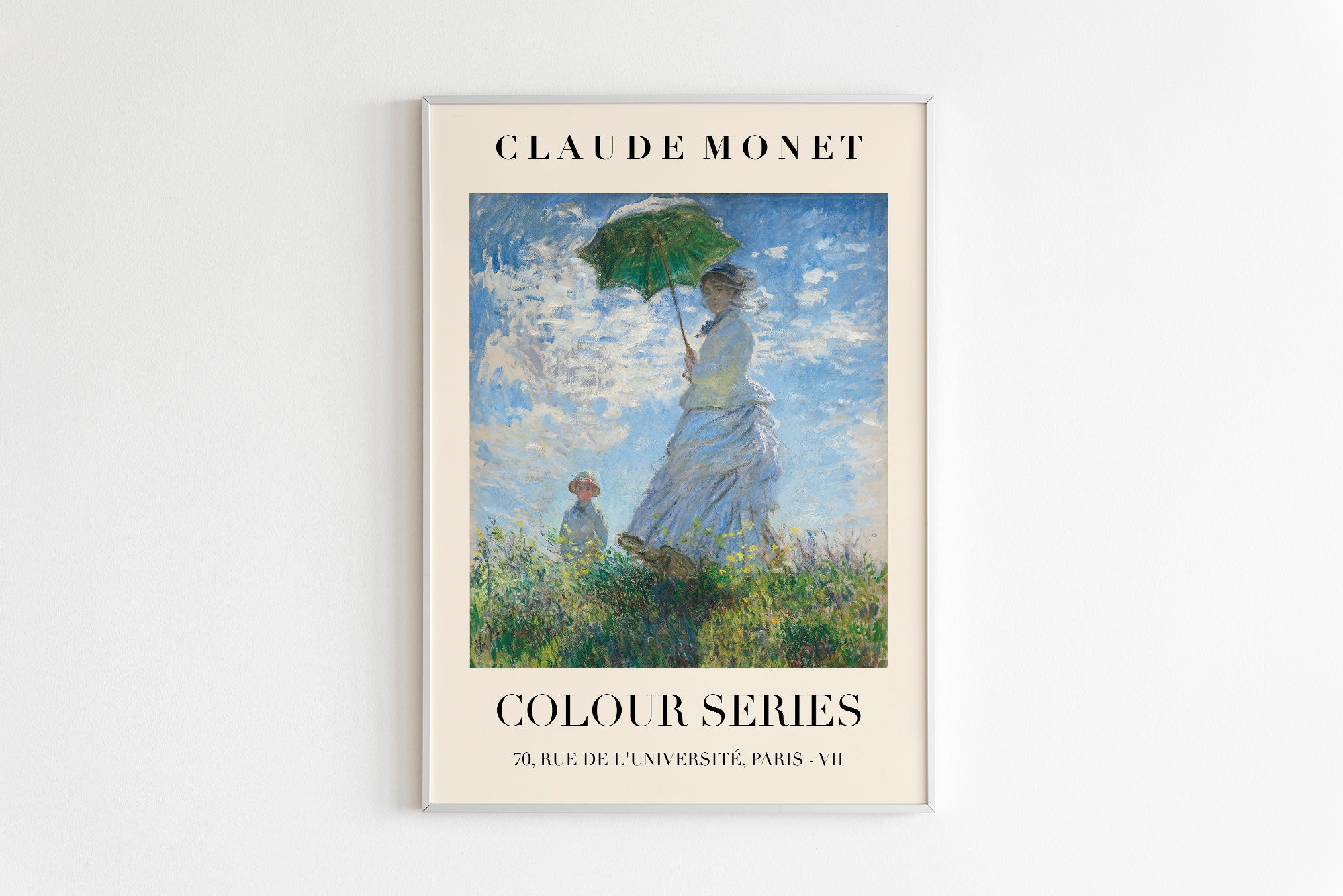 Claude Monet Colour Series Exhibition Print | HIGH QUALITY PRINT ...