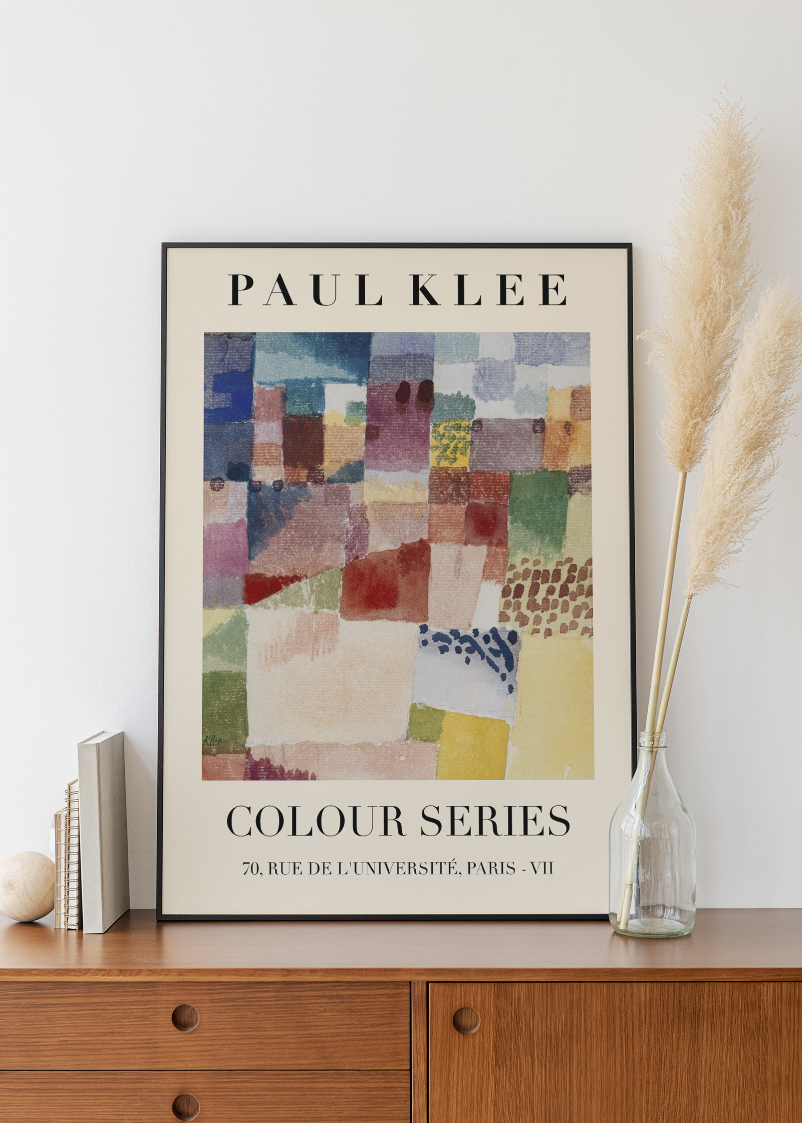 Paul Klee Colour Series Exhibition Print HIGH QUALITY PRINT Digital ...
