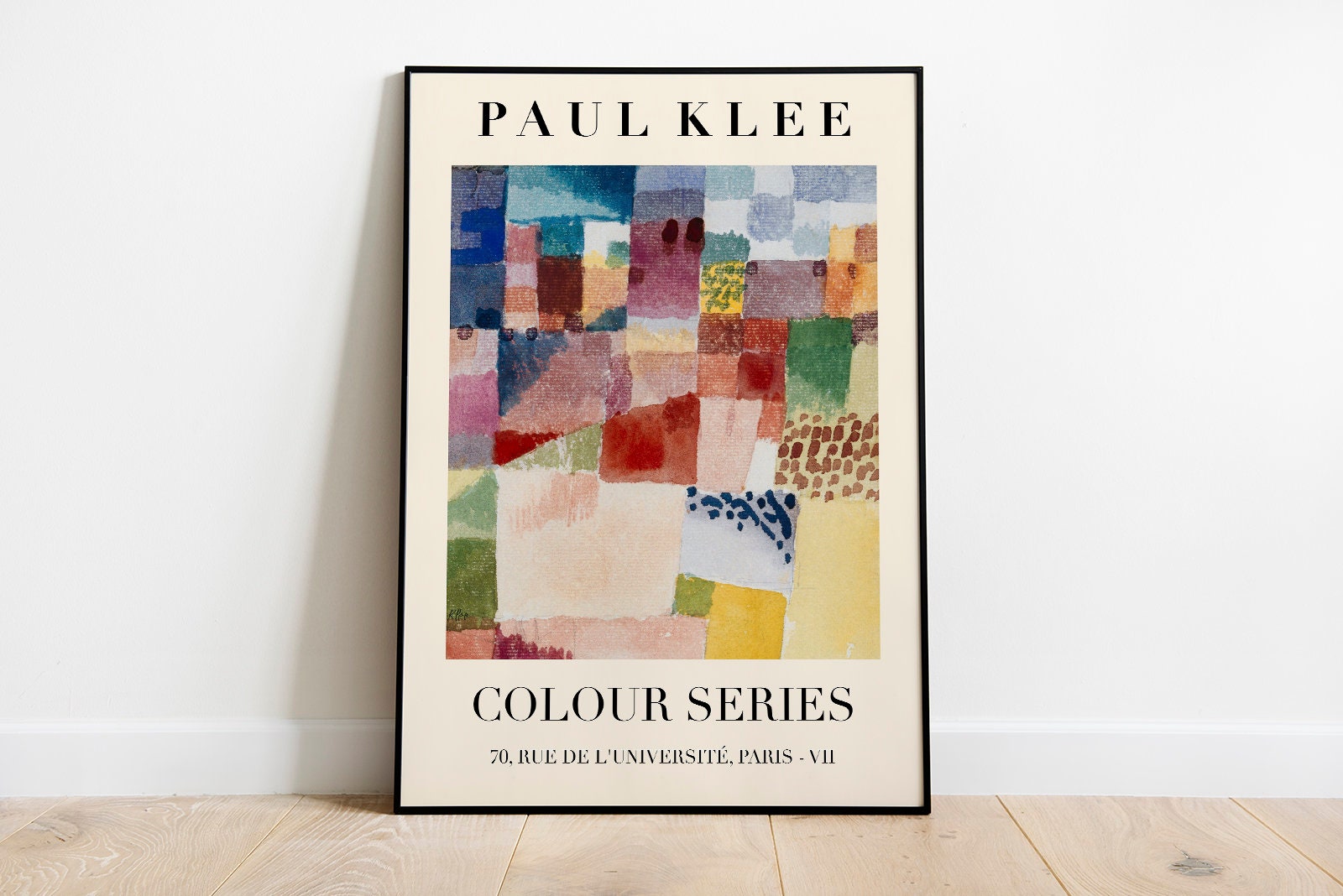 Paul Klee Colour Series Exhibition Print HIGH QUALITY PRINT Digital ...