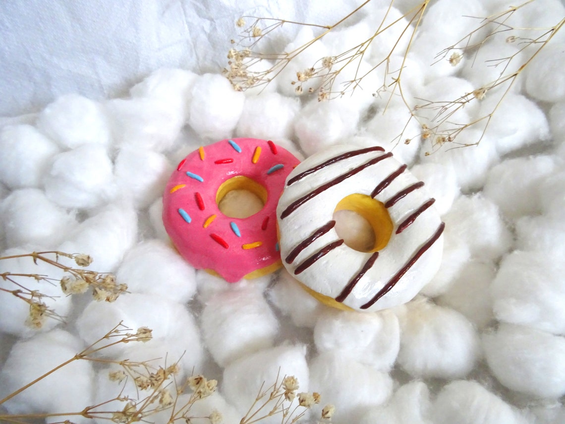 Donuts Clay Decor customizable Food - Etsy