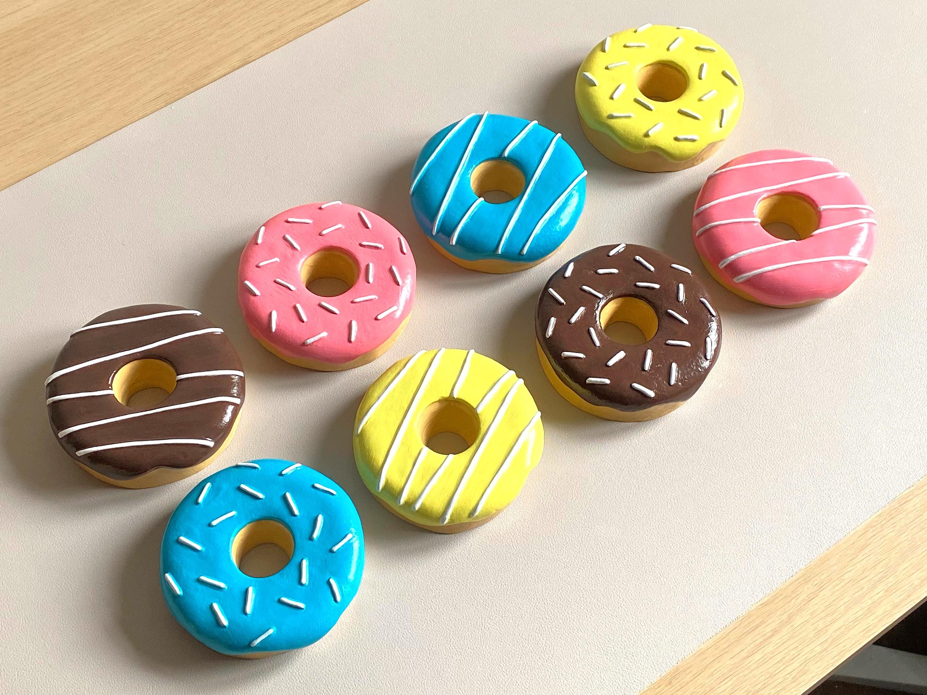 Donuts Clay Decor (customisable) | Food | Air-dry - Etsy