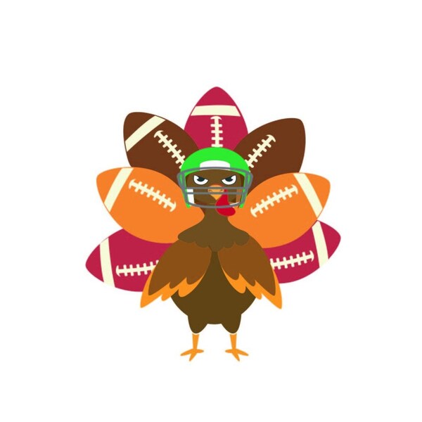 Turkey Football - Etsy