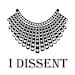 RBG Collar SVG, Collar Svg, 6 Designs, Dissent Collar Svg, Ruth Bader ...