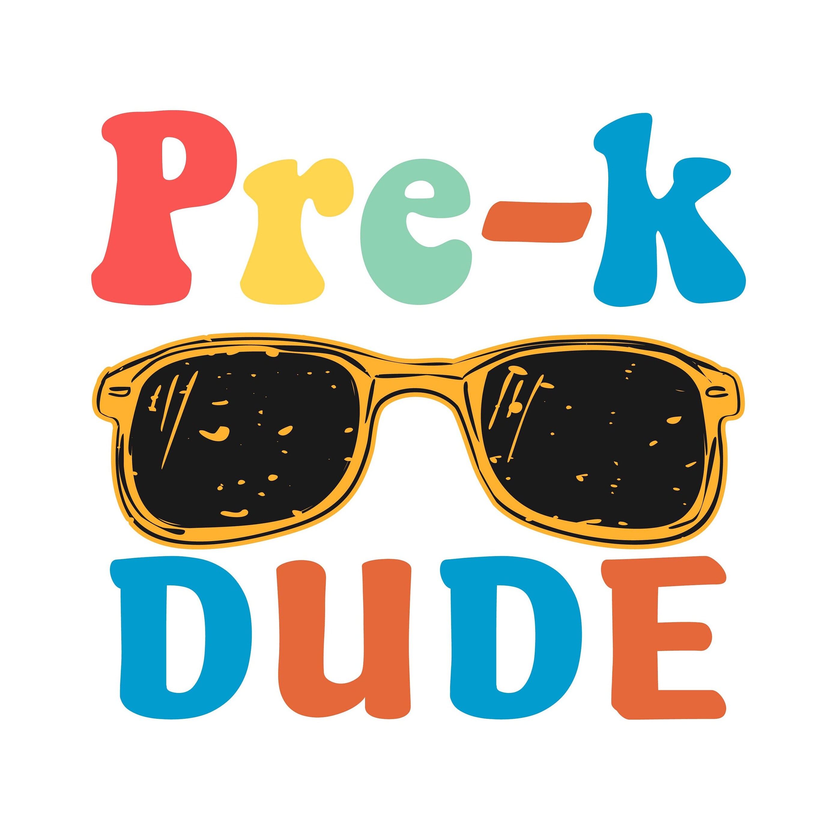 Pre-k Dude Svg, 1st Day of School Svg, Back to School Svg, Pre-k Svg ...