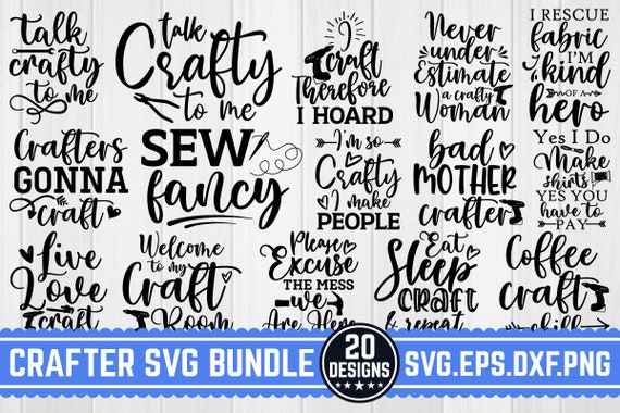 Crafting Svg Bundle Crafty Svg Crafter Svg Craft Svg Craft - Etsy