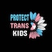 Protect Trans Kids Trans Flag SVG PNG, Protect Trans Youth, Trans ...