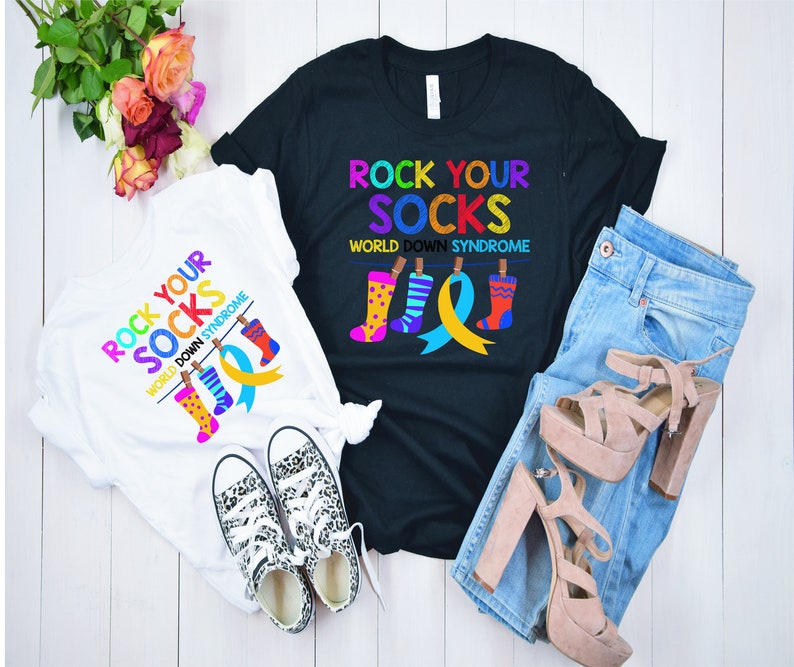 Rock Your Socks Down Syndrome Svg, Down Syndrome Awareness, Down ...