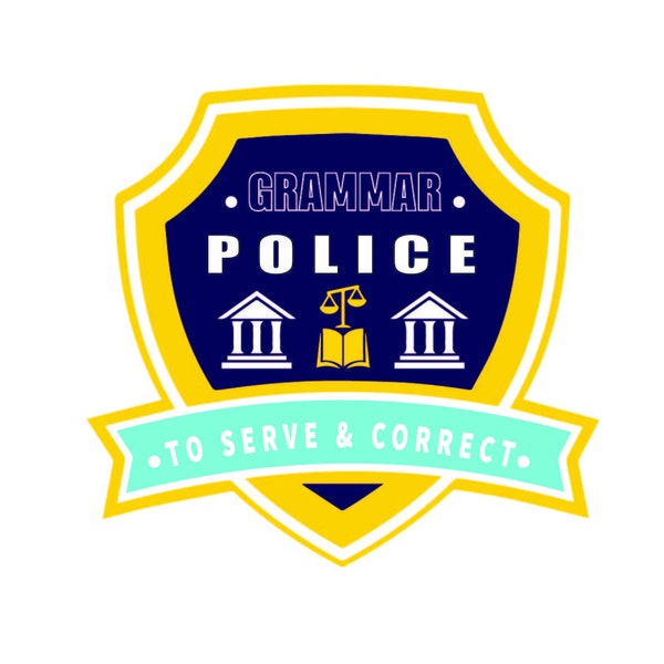 Grammar Police - Etsy