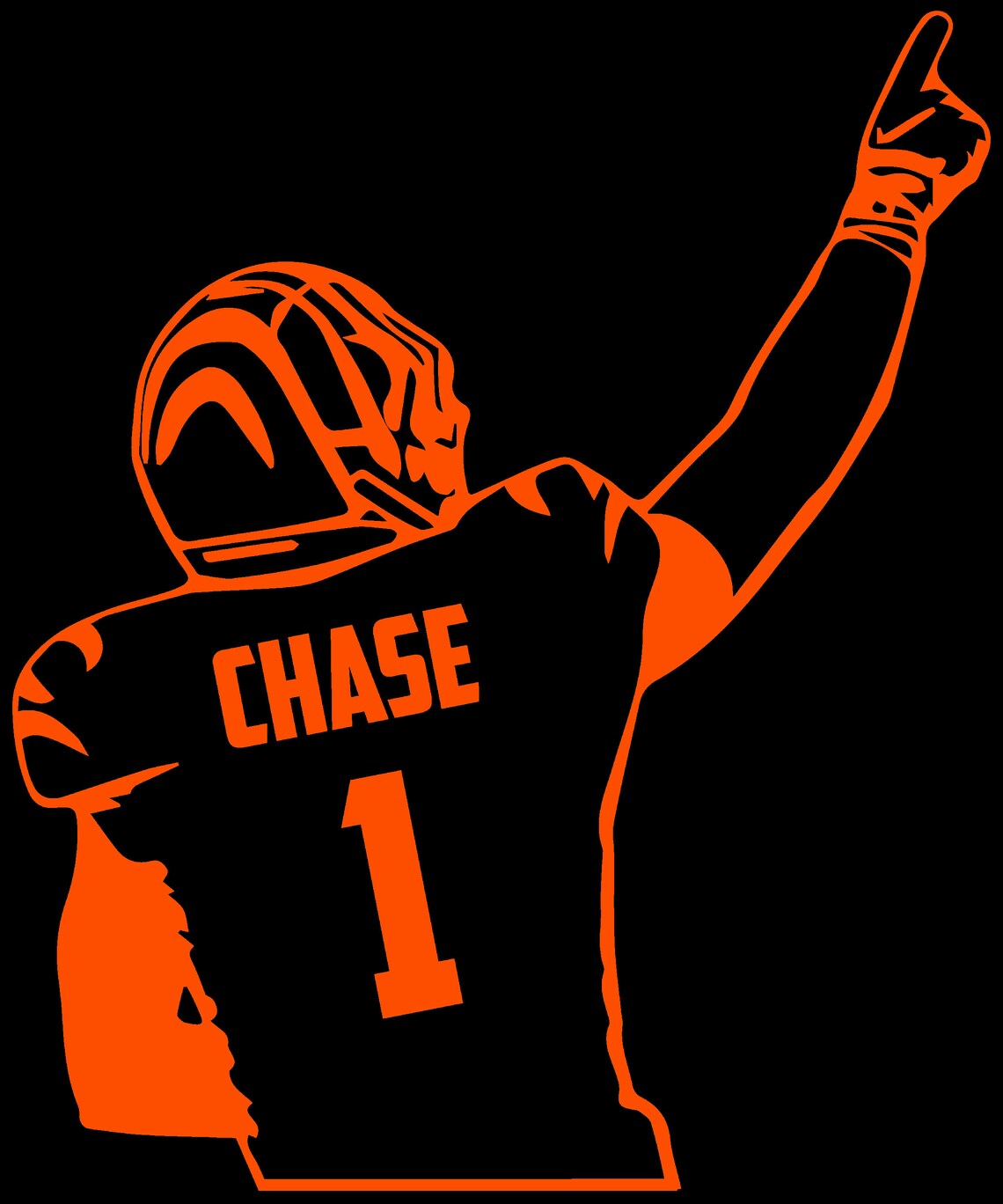 Ja'marr Chase SVG DXF Png Pdf Jpg Eps Vector Files | Etsy