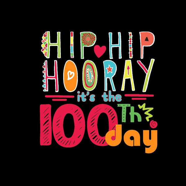 100th Day Svg - Etsy