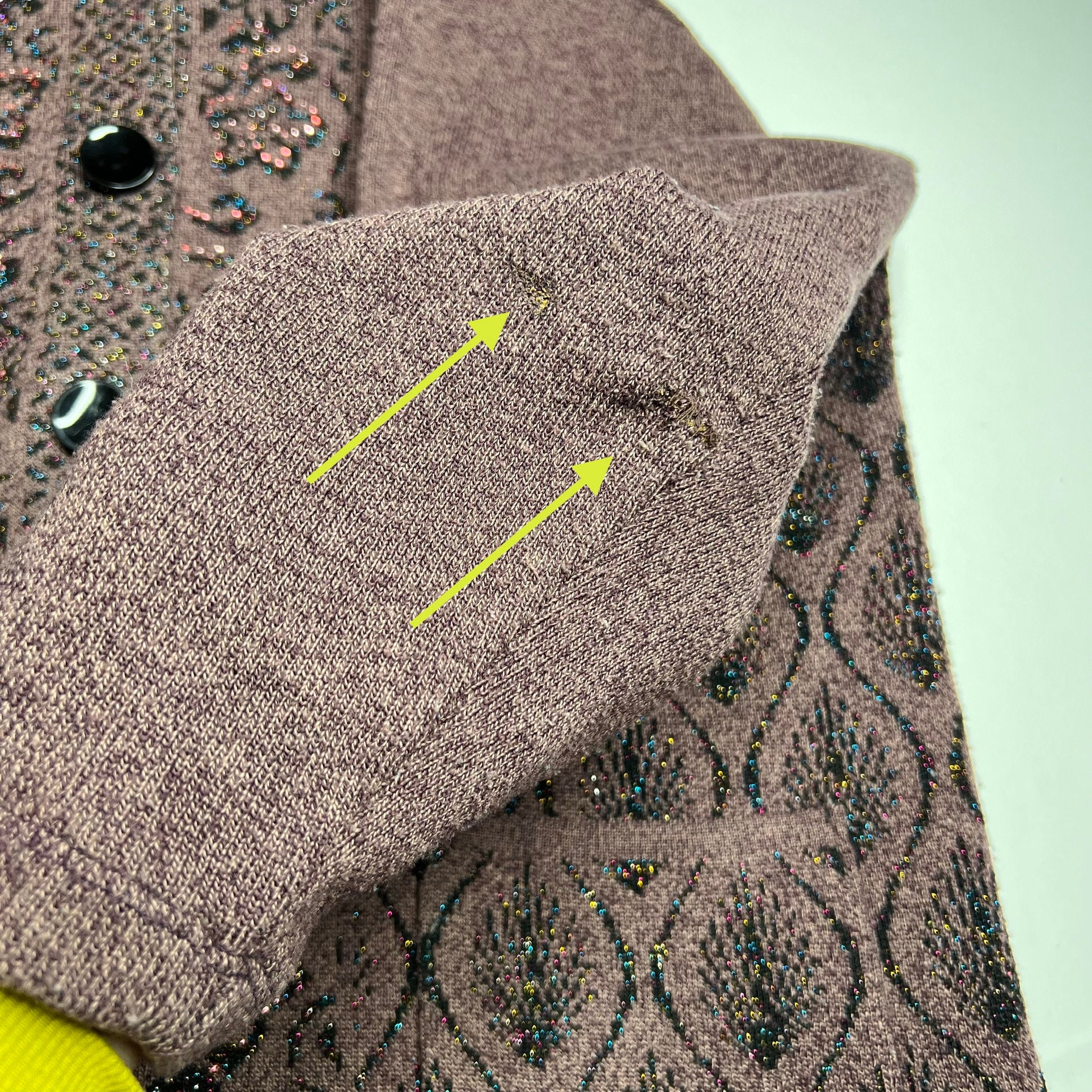 Retro Boho Metallic Peacock Cardigan Sweater Twee Modcloth ...